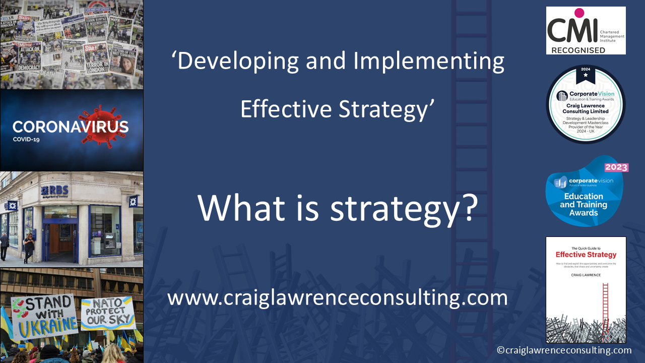 What is Strategy? - Leader Connect